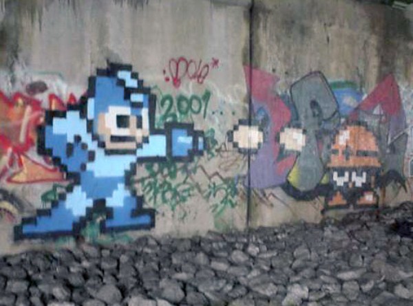 Awesome Graffiti Inspired by Video Games (37 photos) | KLYKER.COM