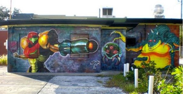 Awesome Graffiti Inspired by Video Games (37 photos) | KLYKER.COM