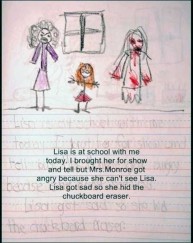 Insanely Bizarre Child's Diary (10 photos) | KLYKER.COM