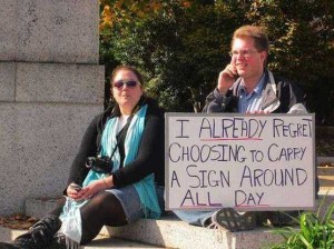 Funny and Imaginative Protest Signs (32 photos) | KLYKER.COM