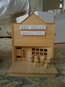 An Old West Town Made Entirely Out of Popsicle Sticks (28 photos ...