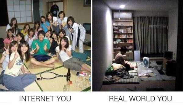 You Online vs Real Life You | KLYKER.COM