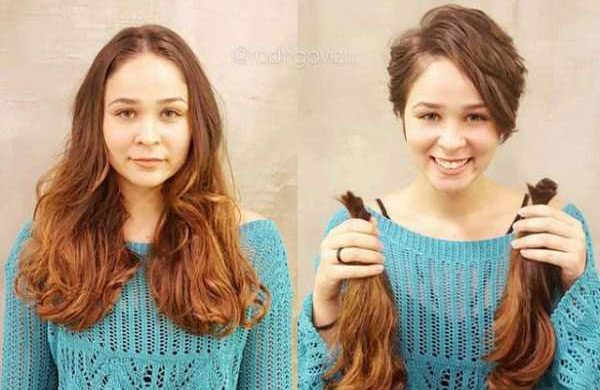 Before and After a New Haircut | KLYKER.COM