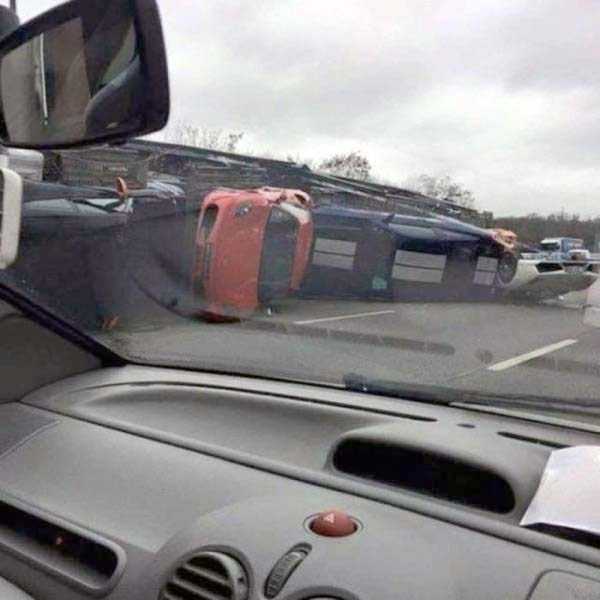42 Crazy Pics of Vehicles Involved in Unbelievable Accidents | KLYKER.COM