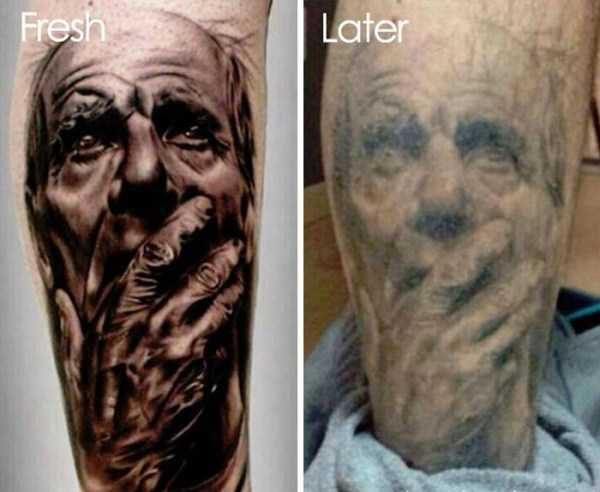 Tattoos Change Over Time Too | KLYKER.COM