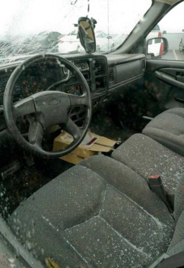 380 Brand New Cars Heavily Damaged By Hail Storm | KLYKER.COM