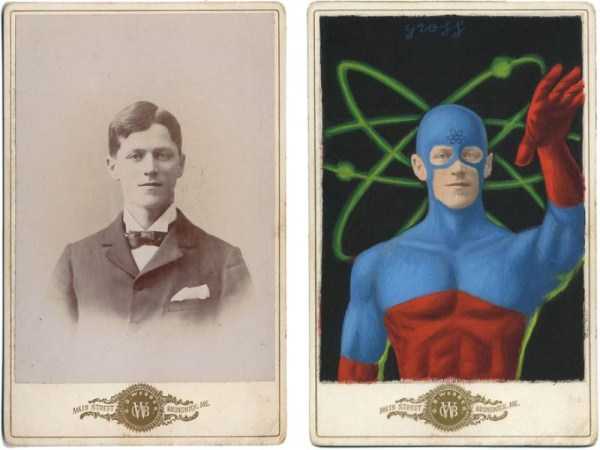 Vintage Portraits Turned Into Comic Book And Movie Characters | KLYKER.COM