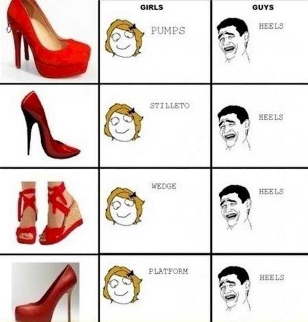 40 Funny Gender Differences | KLYKER.COM