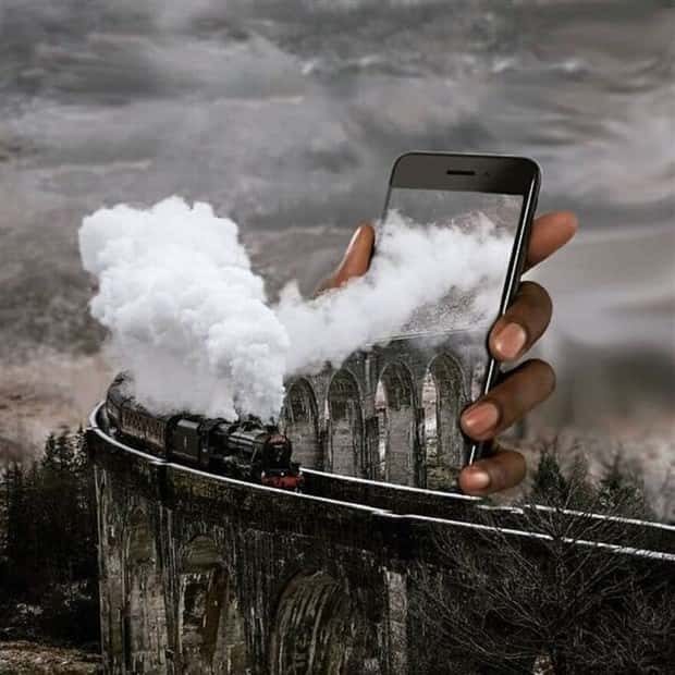40 Images Merged Into One Surreal Masterpiece | KLYKER.COM