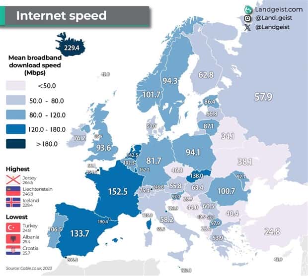 Random Charts and Maps Filled with Interesting Data #119 | KLYKER.COM
