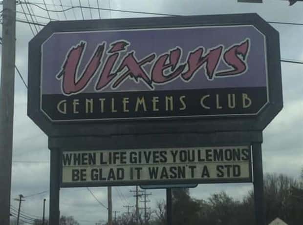 Amusing Strip Club Signs | KLYKER.COM