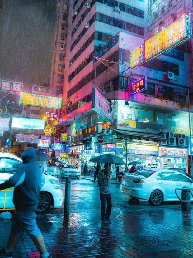 Real-World Cities with Cyberpunk Aesthetics | KLYKER.COM