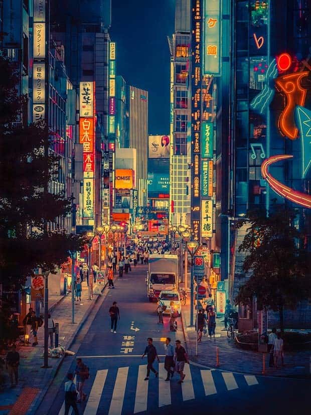 Real-World Cities with Cyberpunk Aesthetics | KLYKER.COM